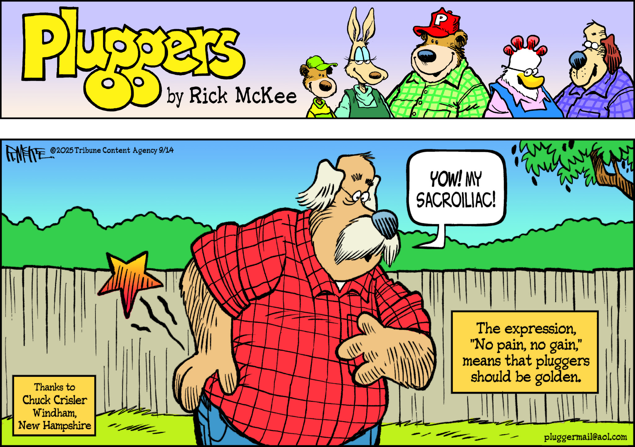 Pluggers Comic Strip 2025-09-14 | Comics Kingdom