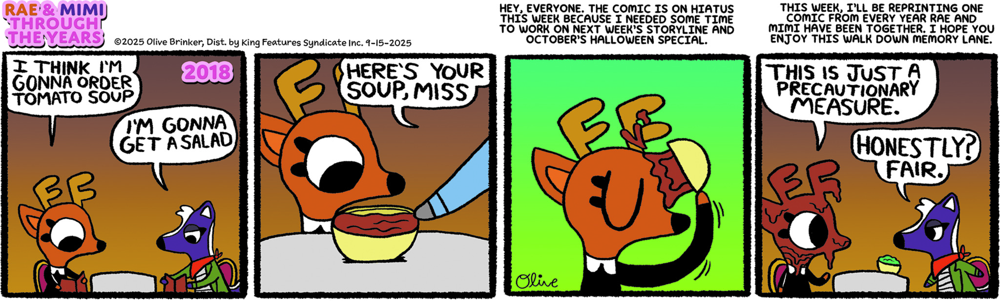 Rae The Doe Comic Strip 2025-09-15 | Comics Kingdom