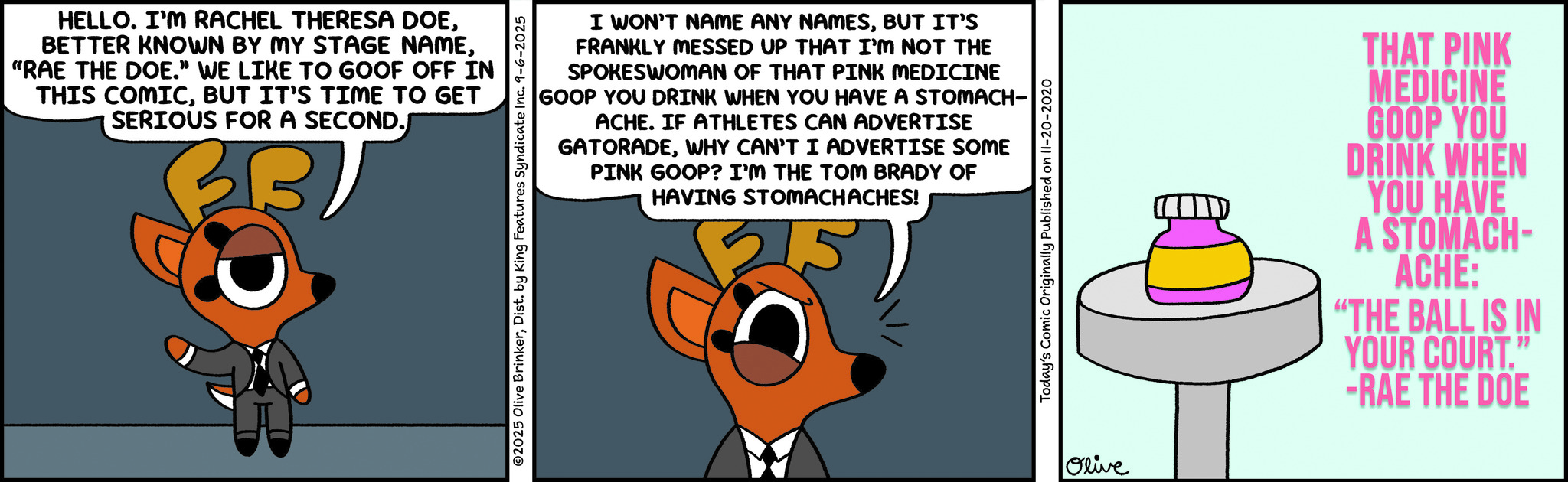 Rae The Doe Comic Strip 2025-09-06 | Comics Kingdom
