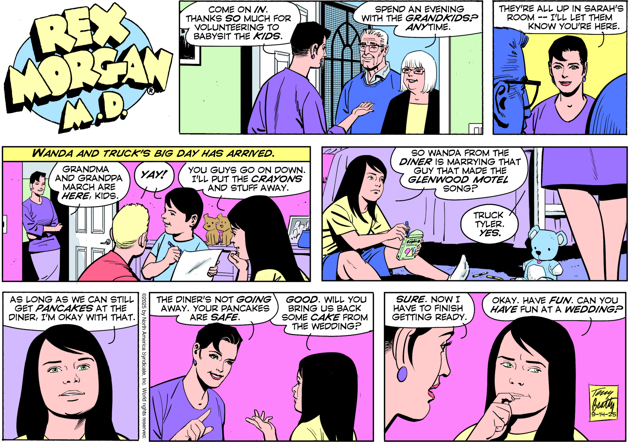 Rex Morgan M.D. Comic Strip 2025-09-14 | Comics Kingdom