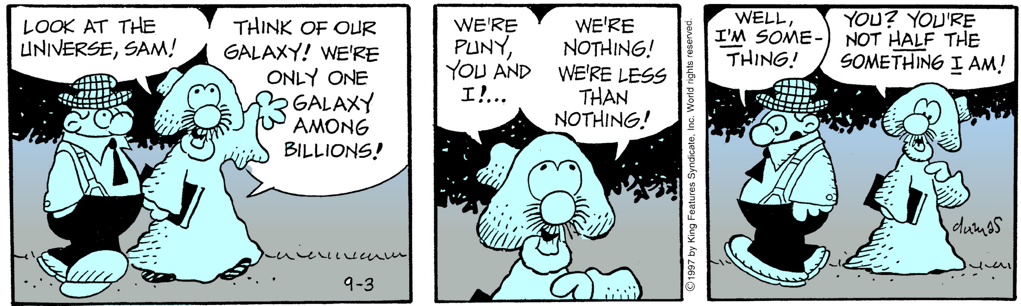 Sam And Silo Comic Strip 2025-09-03 | Comics Kingdom