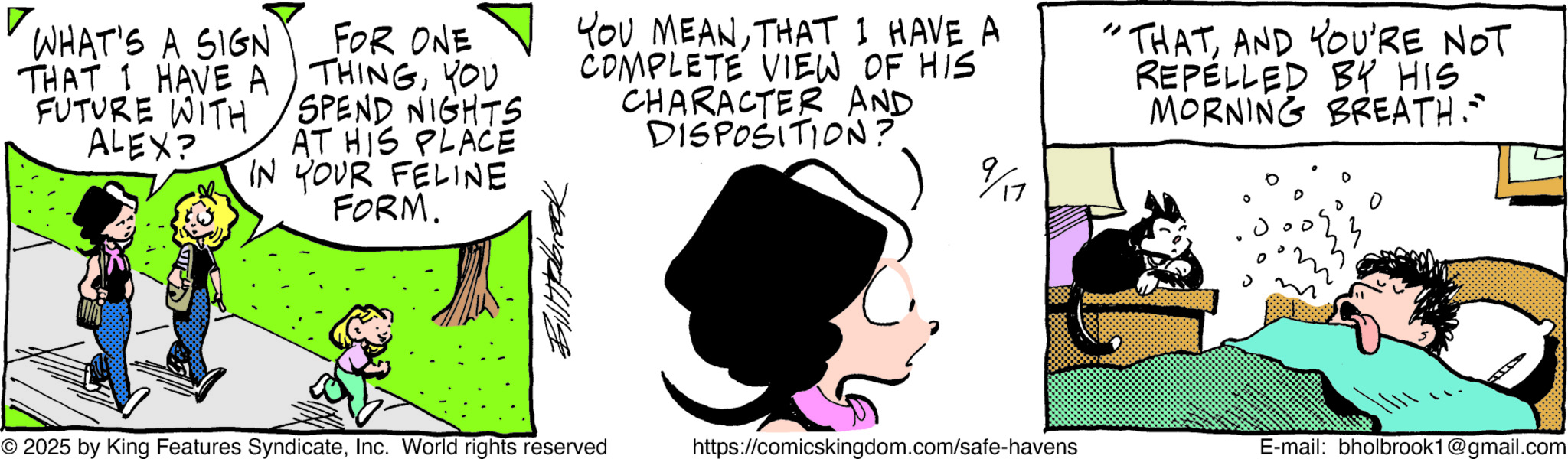 Safe Havens Comic Strip 2025-09-17 | Comics Kingdom