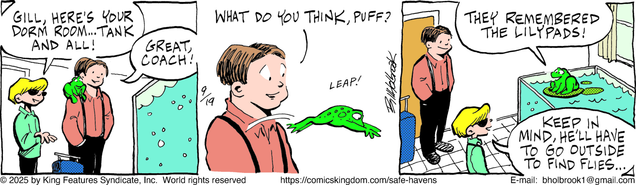 Safe Havens Comic Strip 2025-09-19 | Comics Kingdom