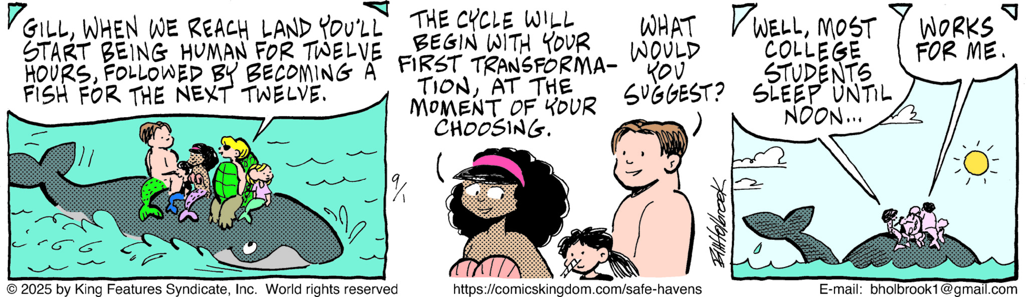Safe Havens Comic Strip 2025-09-01 | Comics Kingdom