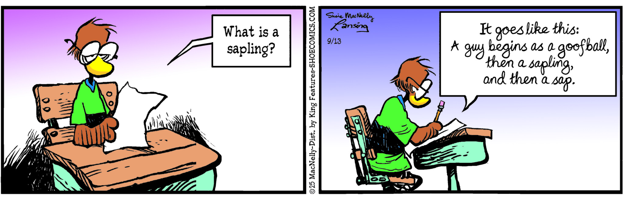 Shoe Comic Strip 2025-09-13 | Comics Kingdom
