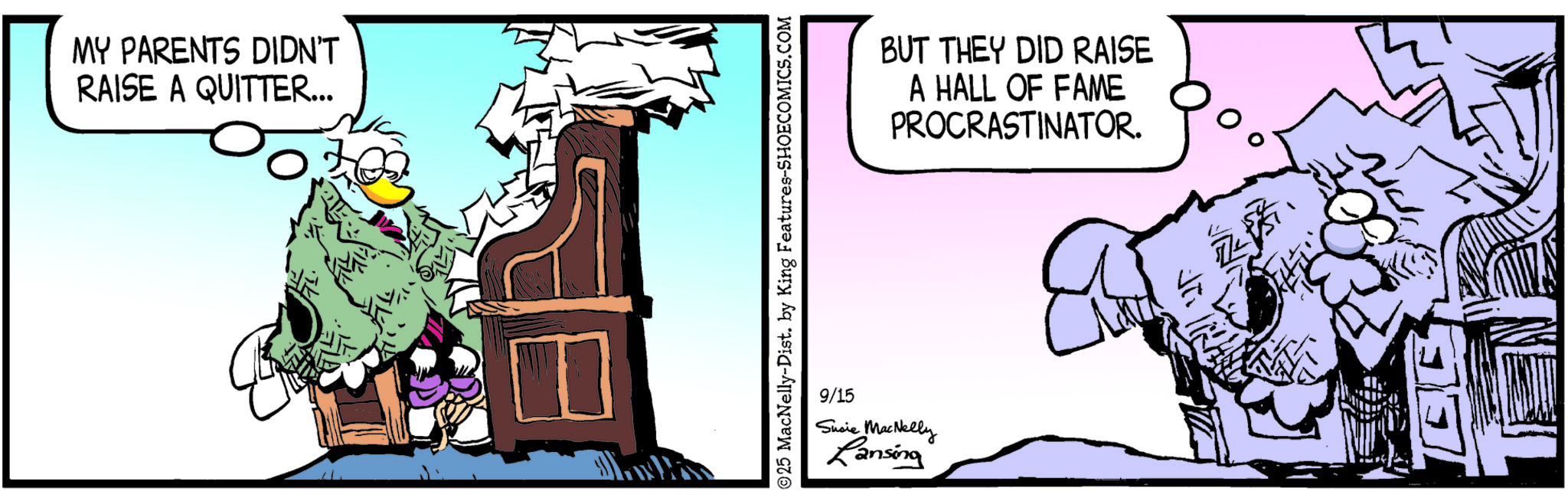 Shoe Comic Strip 2025-09-15 | Comics Kingdom