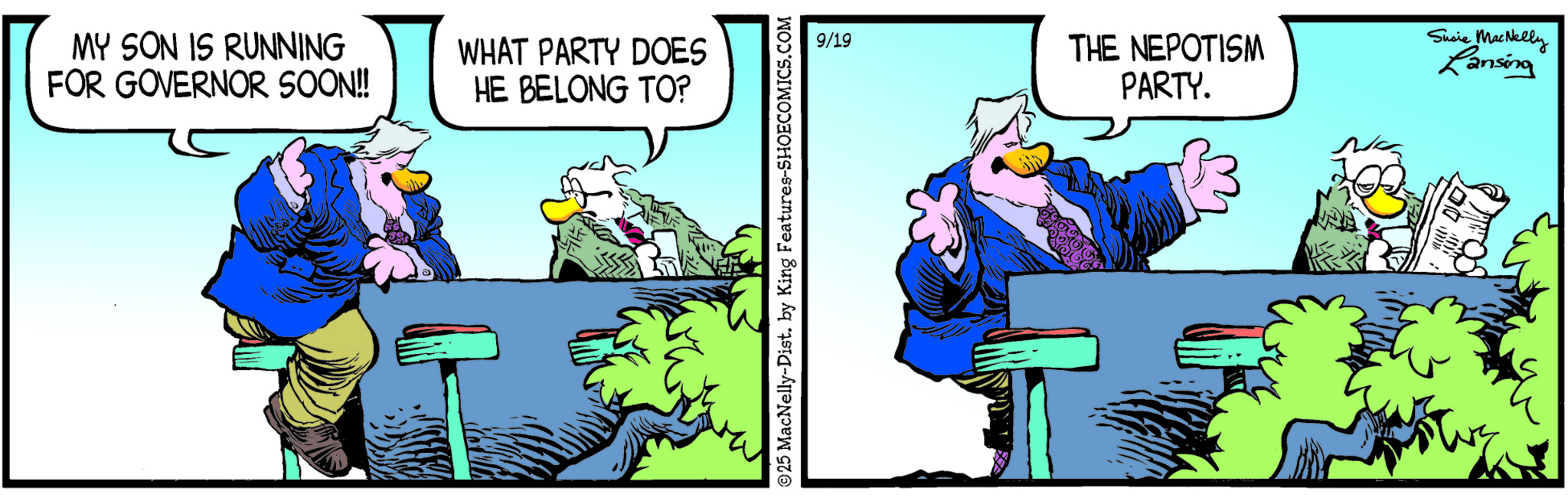 Shoe Comic Strip 2025-09-19 | Comics Kingdom