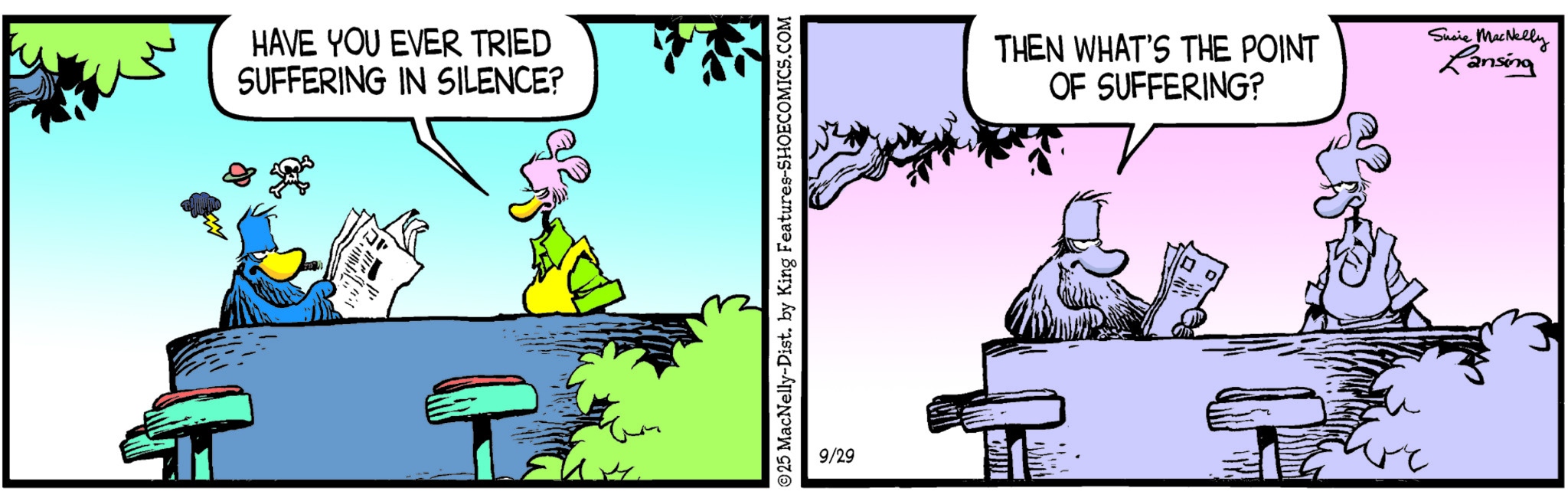 Shoe Comic Strip 2025-09-29 | Comics Kingdom