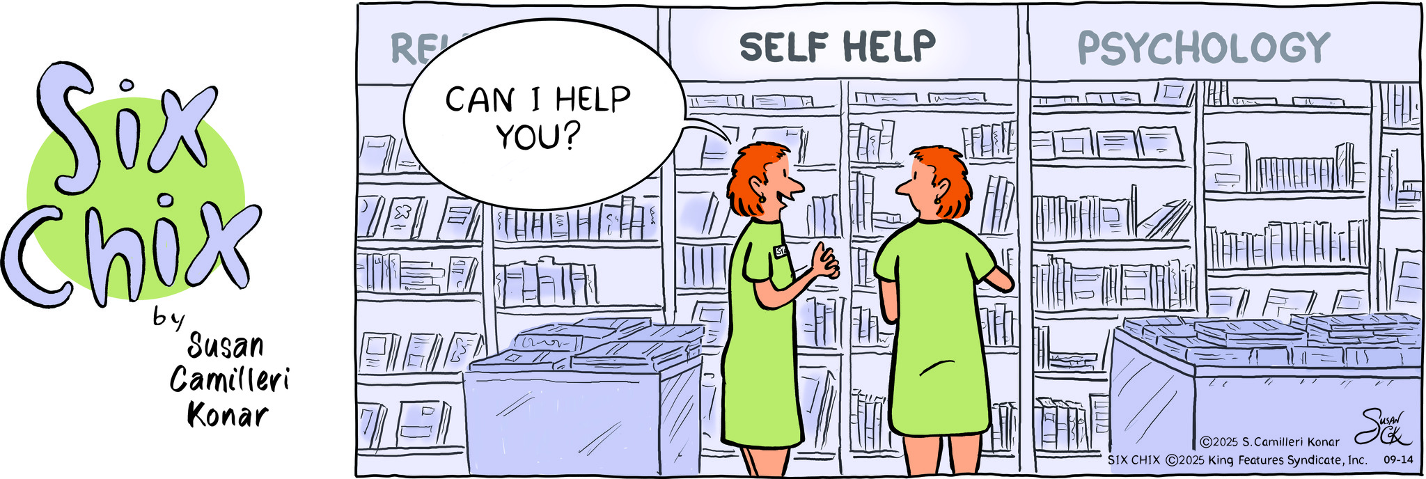 Six Chix Comic Strip 2025-09-14 | Comics Kingdom