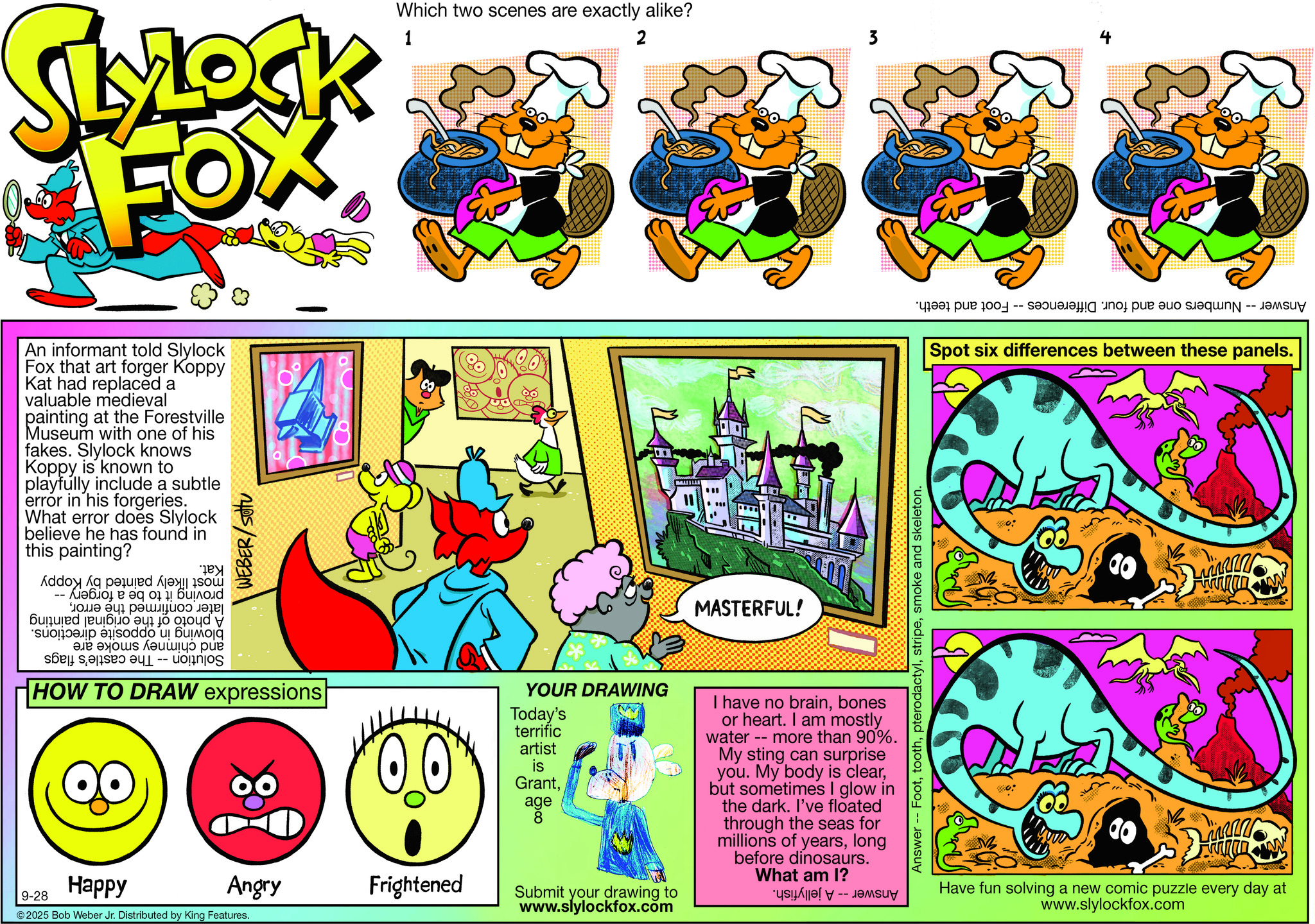 Slylock Fox Comic Strip 2025-09-28 | Comics Kingdom