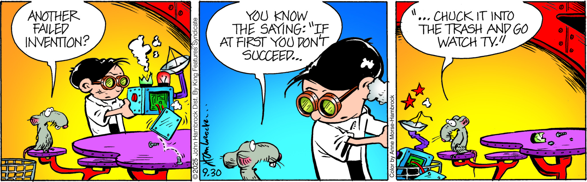 The Brilliant Mind Of Edison Lee Comic Strip 2025-09-30 | Comics Kingdom
