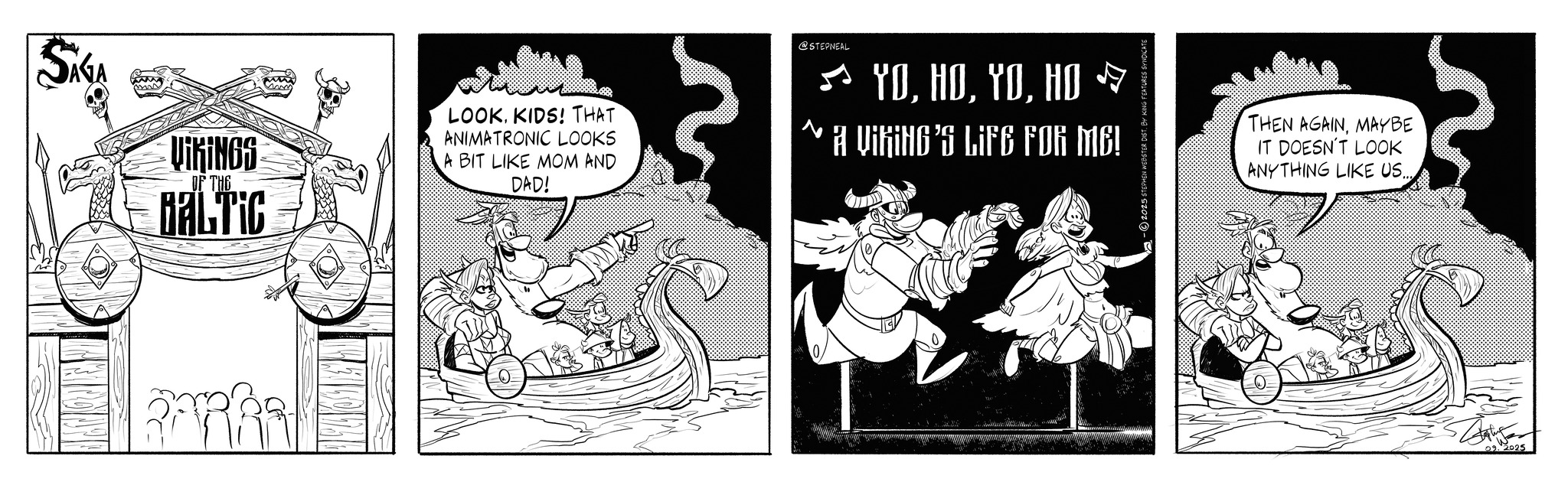 The Saga of Brann Bjornson Comic Strip 2025-09-09 | Comics Kingdom