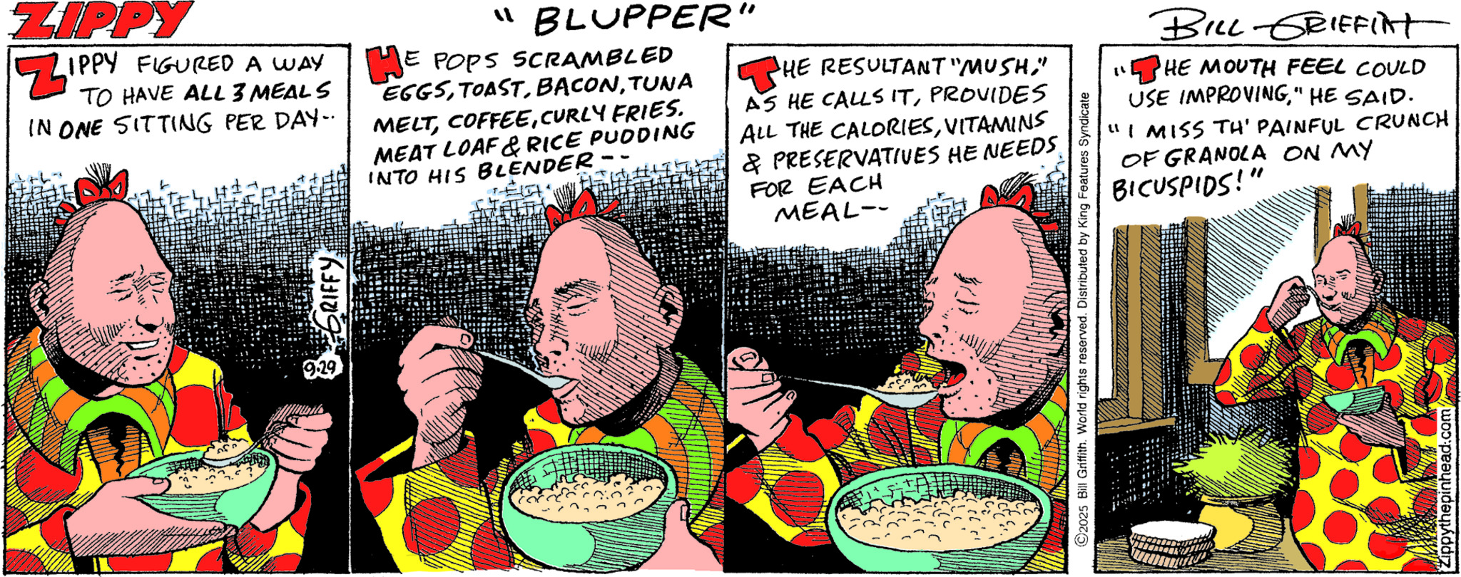 Zippy The Pinhead Comic Strip 2025-09-29 | Comics Kingdom