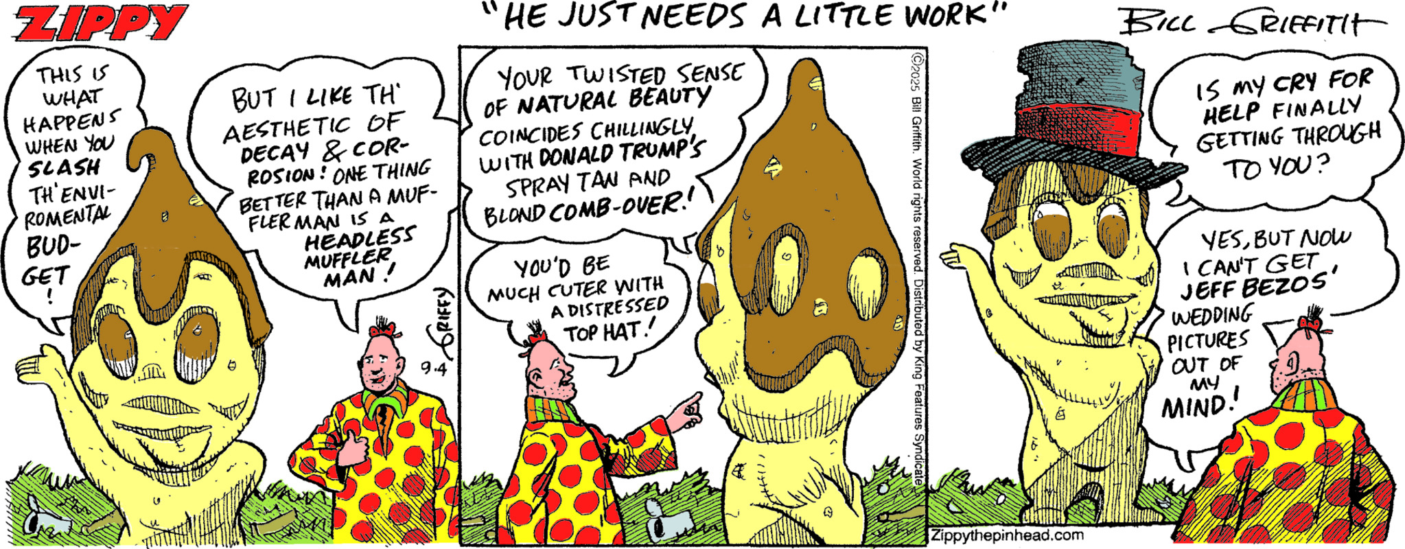Zippy The Pinhead Comic Strip 2025-09-04 | Comics Kingdom