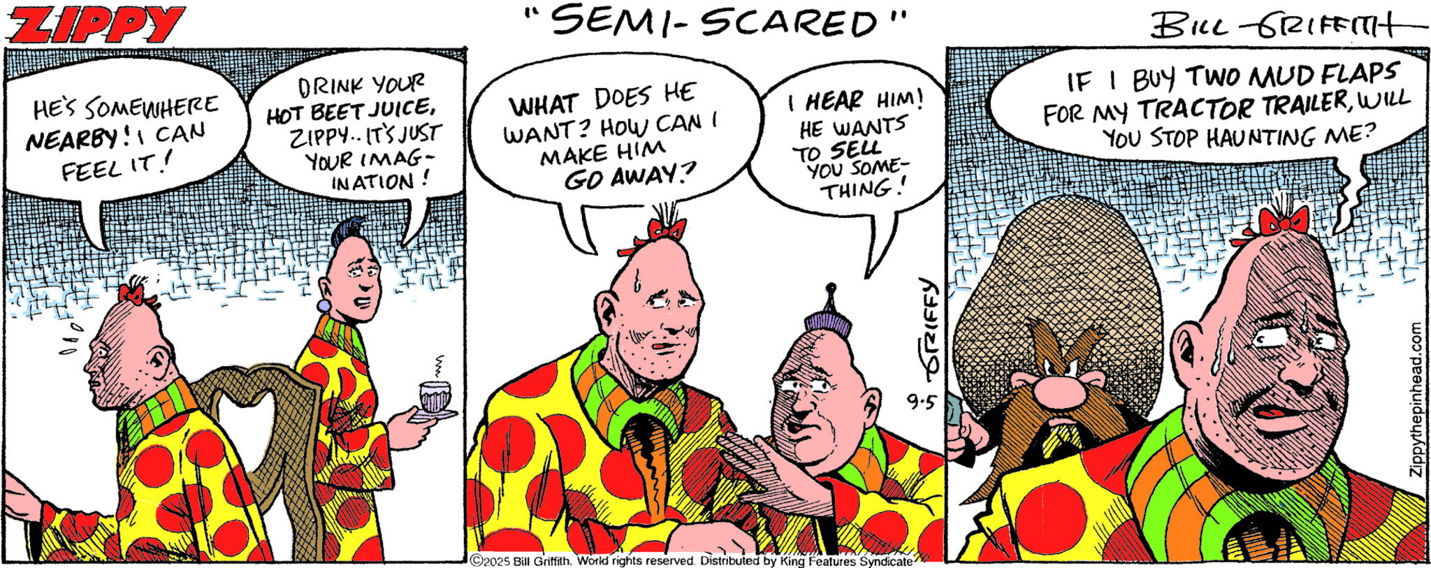 Zippy The Pinhead Comic Strip 2025-09-05 | Comics Kingdom