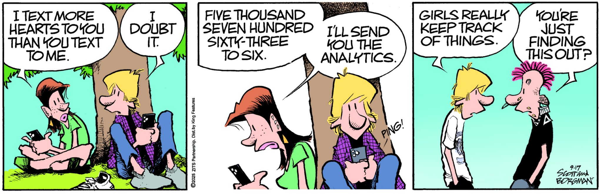 Zits Comic Strip 2025-09-17 | Comics Kingdom