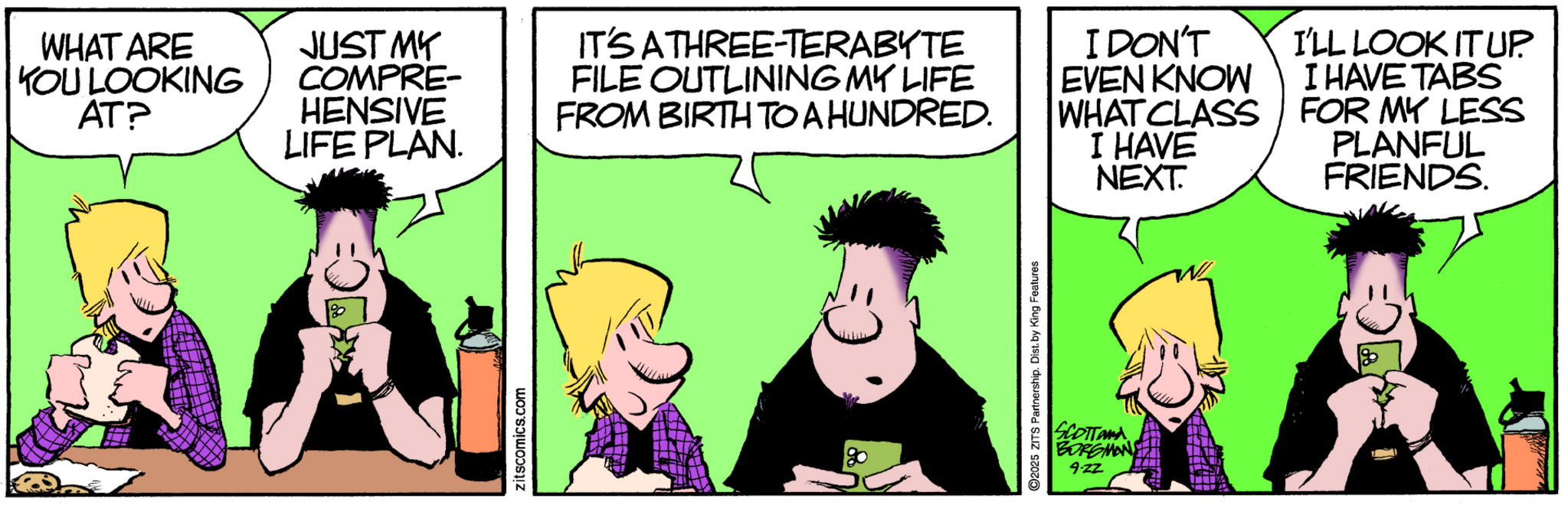 Zits Comic Strip 2025-09-22 | Comics Kingdom