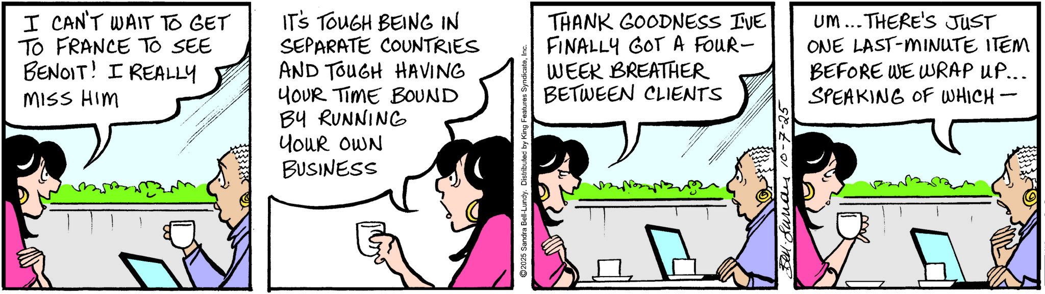 Between Friends Comic Strip 2025-10-07 | Comics Kingdom