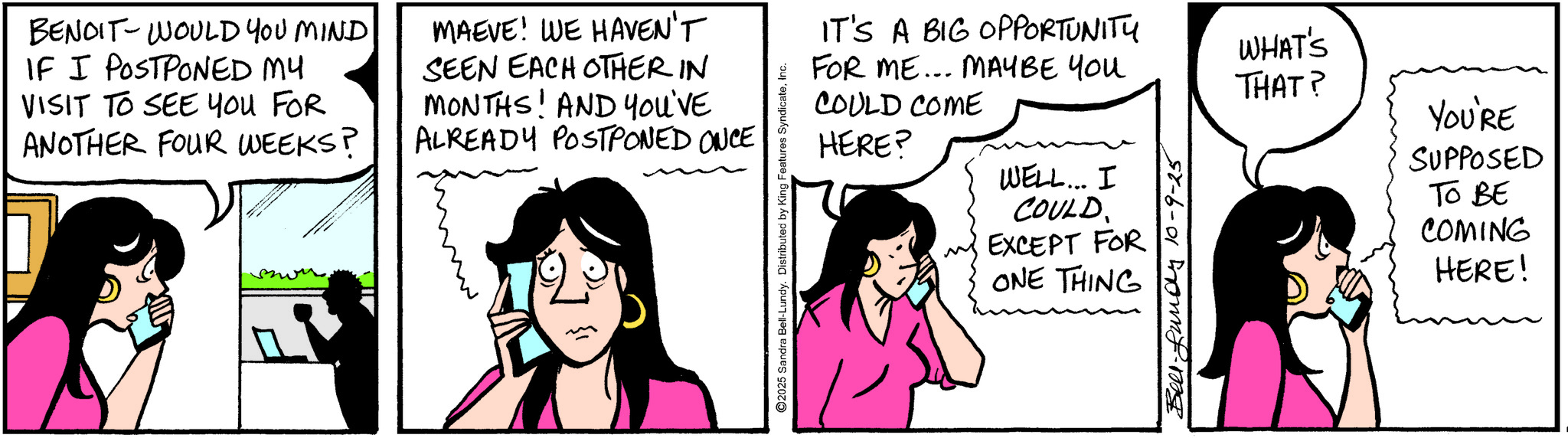 Between Friends Comic Strip 2025-10-09 | Comics Kingdom