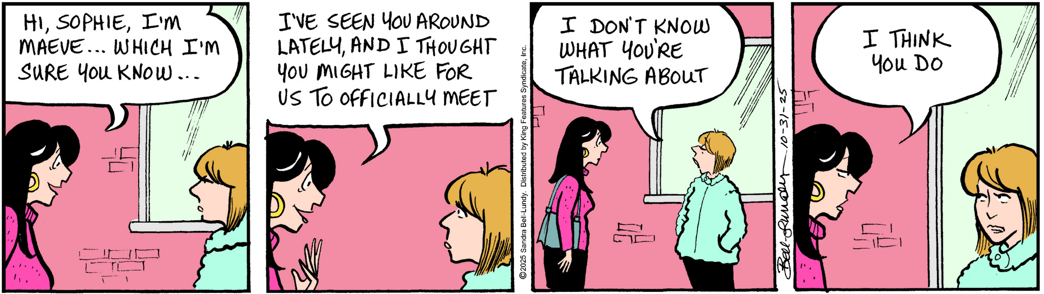 Between Friends Comic Strip 2025-10-31 | Comics Kingdom