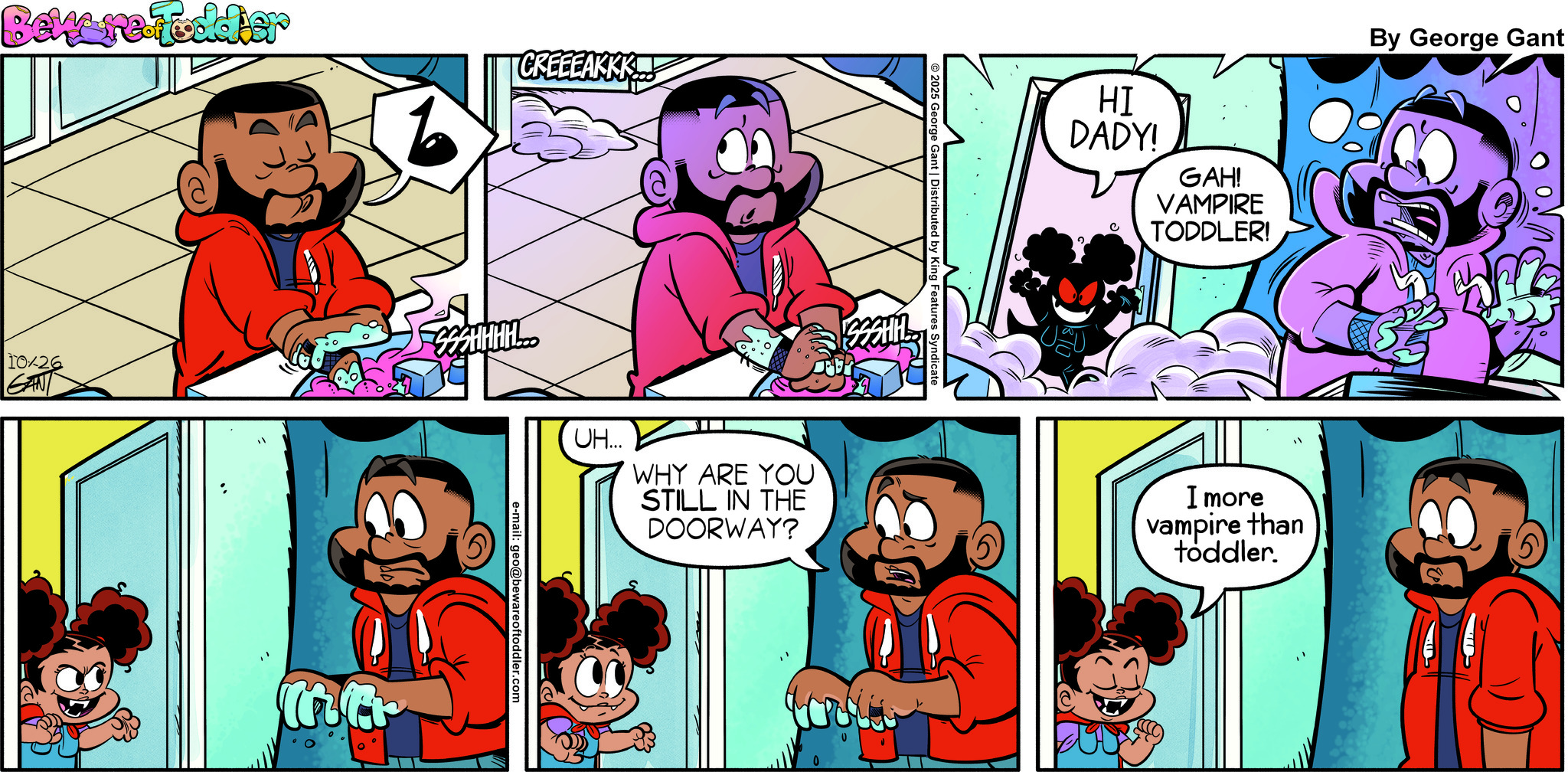 Beware of Toddler Comic Strip 2025-10-26 | Comics Kingdom