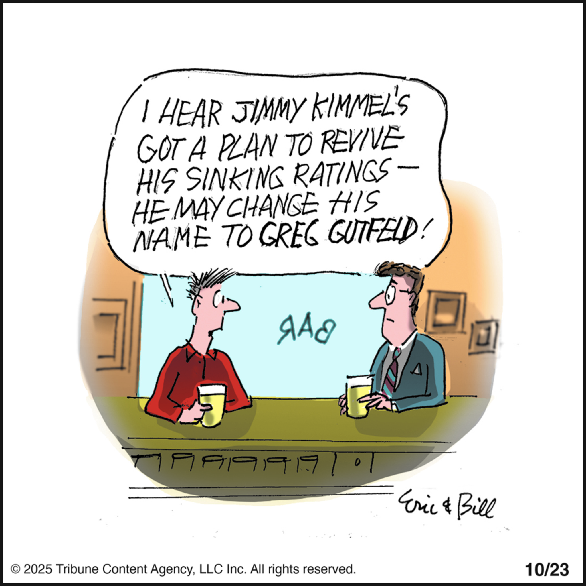 Bottom Liners Comic Strip 2025-10-23 | Comics Kingdom