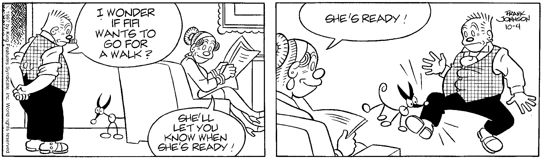 Bringing Up Father Comic Strip 2025-10-04 | Comics Kingdom