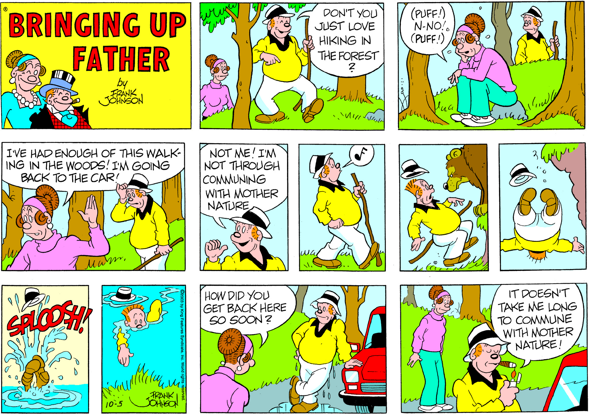 Bringing Up Father Comic Strip 2025-10-05 | Comics Kingdom