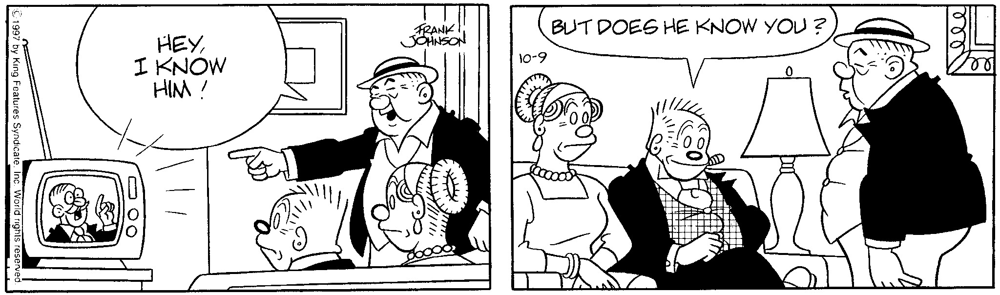 Bringing Up Father Comic Strip 2025-10-09 | Comics Kingdom