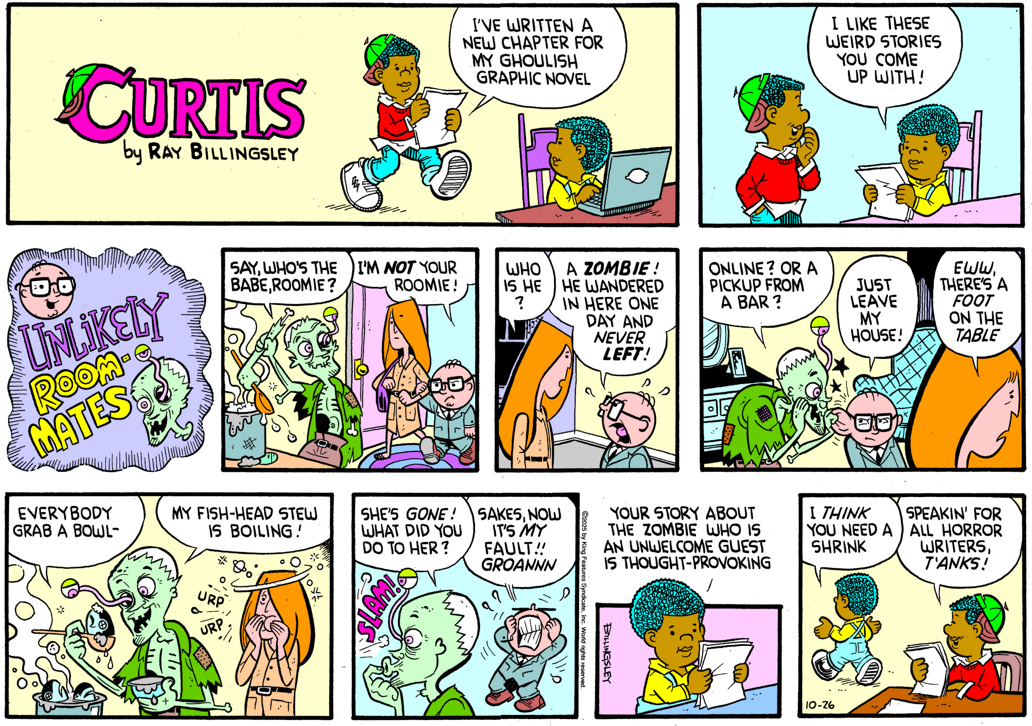 Curtis Comic Strip 2025-10-26 | Comics Kingdom