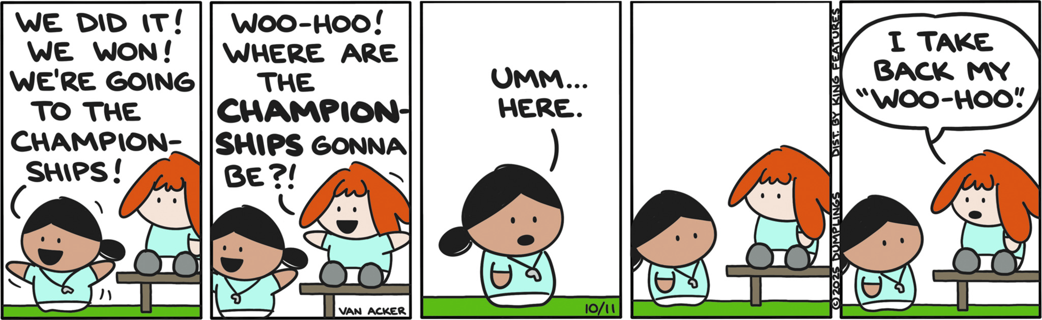 Dumplings Comic Strip 2025-10-11 | Comics Kingdom