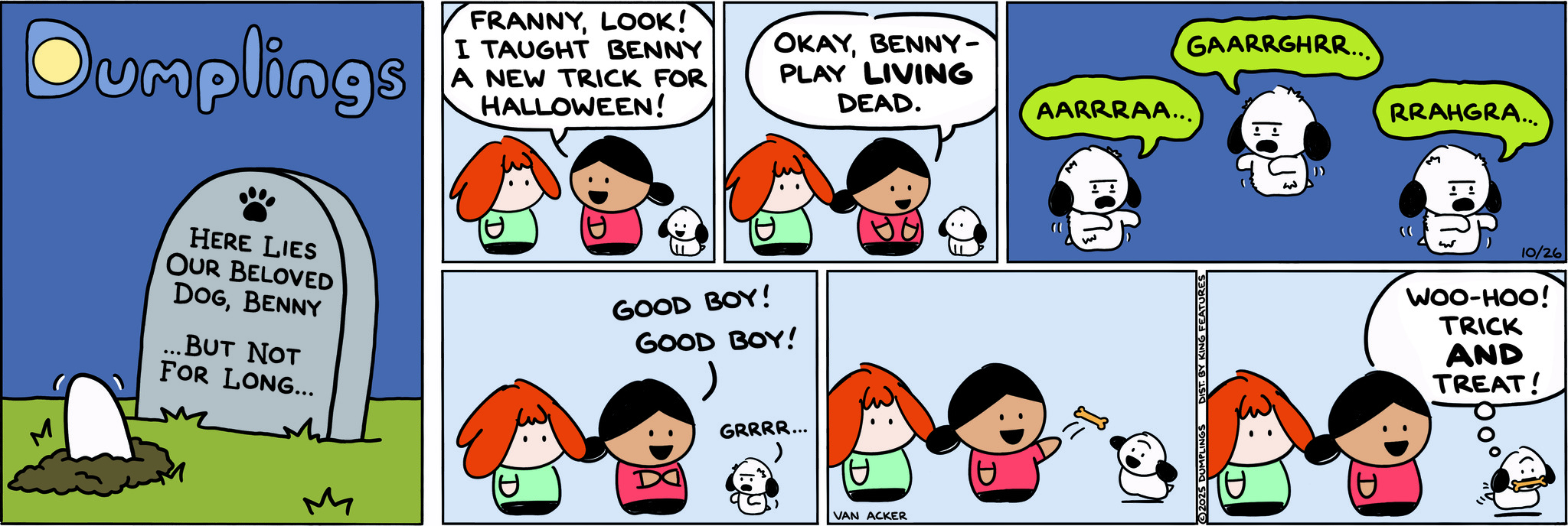 Dumplings Comic Strip 2025-10-26 | Comics Kingdom