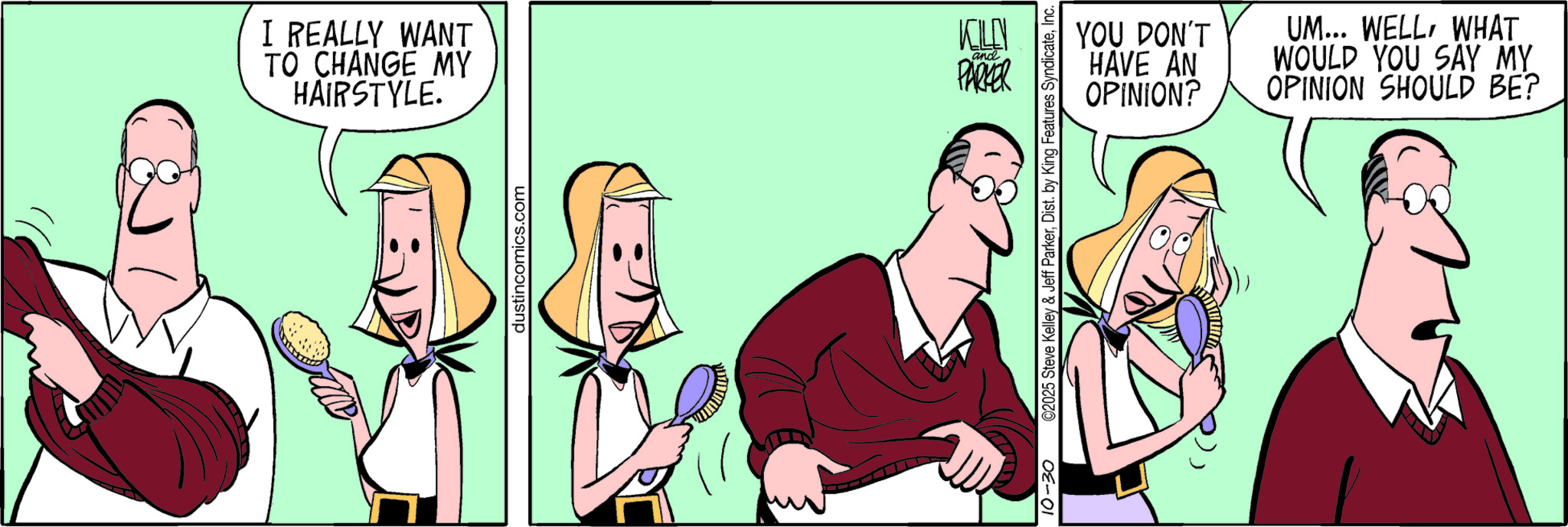Dustin Comic Strip 2025-10-30 | Comics Kingdom