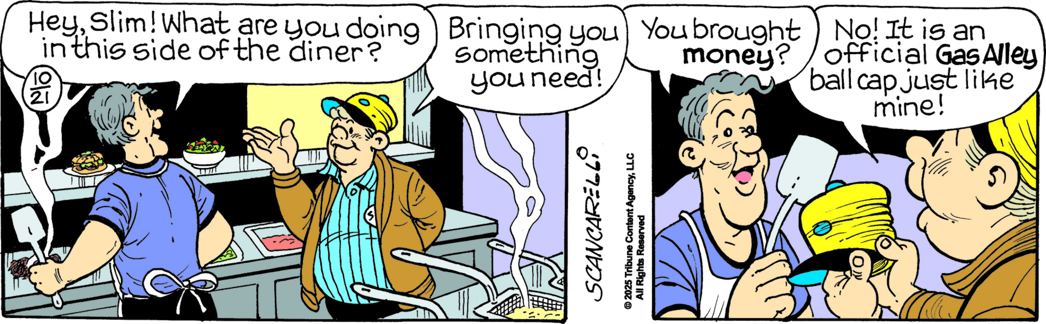 Gasoline Alley Comic Strip 2025-10-21 | Comics Kingdom