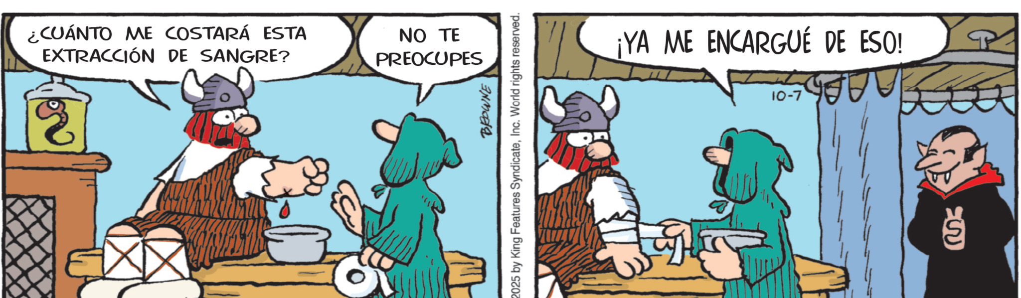 Hagar The Horrible Comic Strip 2025-10-28 | Comics Kingdom