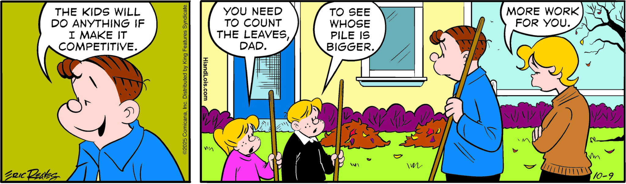 Hi and Lois Comic Strip 2025-10-09 | Comics Kingdom