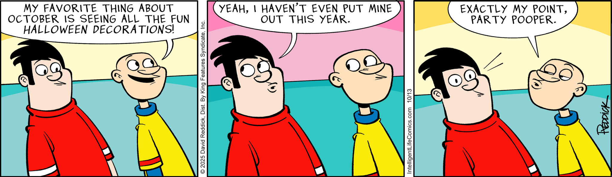 Intelligent Life Comic Strip 2025-10-13 | Comics Kingdom