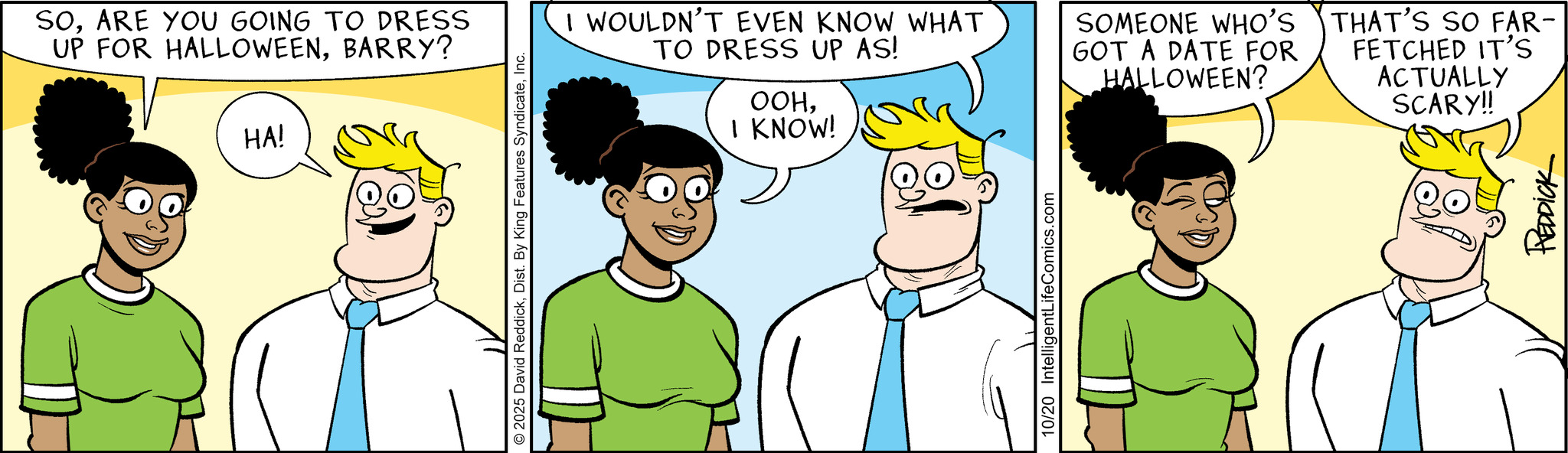 Intelligent Life Comic Strip 2025-10-20 | Comics Kingdom
