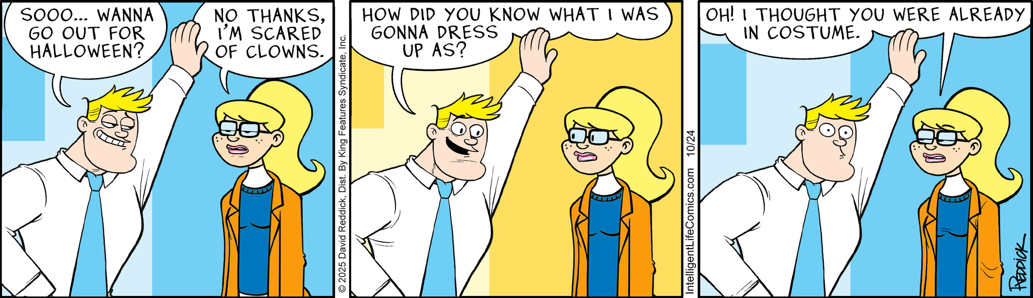 Intelligent Life Comic Strip 2025-10-24 | Comics Kingdom
