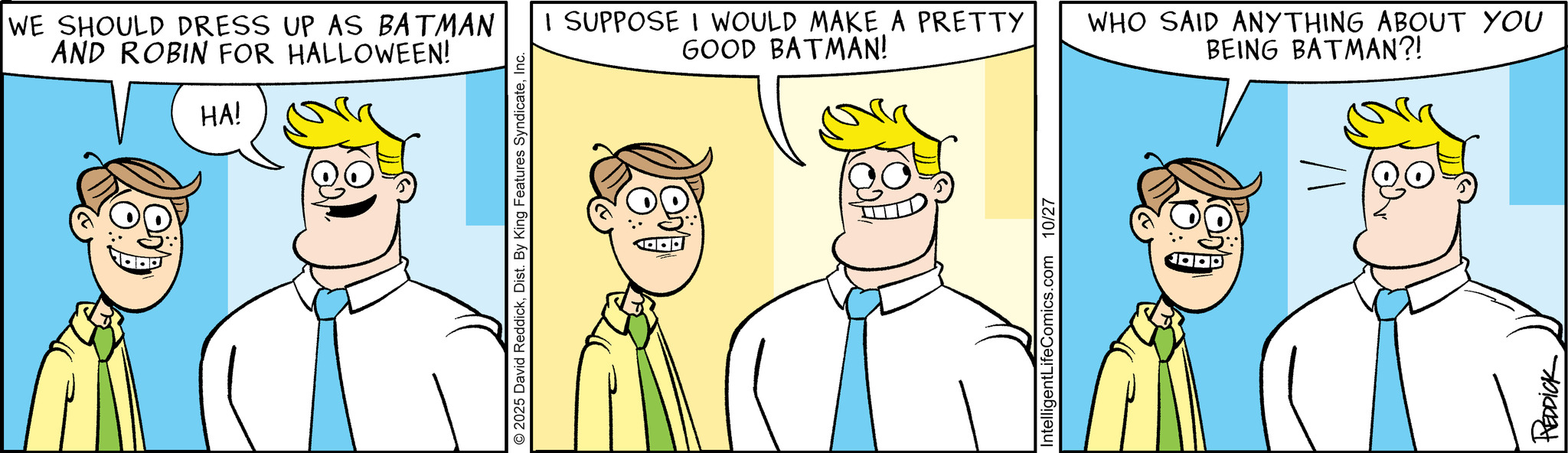 Intelligent Life Comic Strip 2025-10-27 | Comics Kingdom