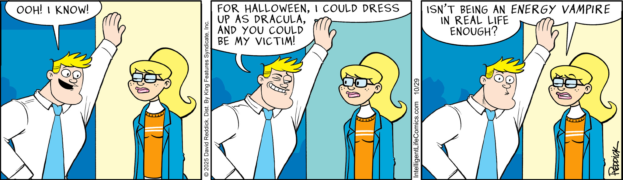 Intelligent Life Comic Strip 2025-10-29 | Comics Kingdom