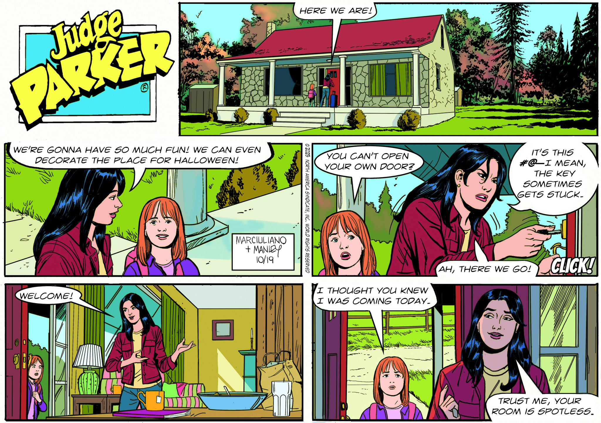 Judge Parker Comic Strip 2025-10-19 | Comics Kingdom