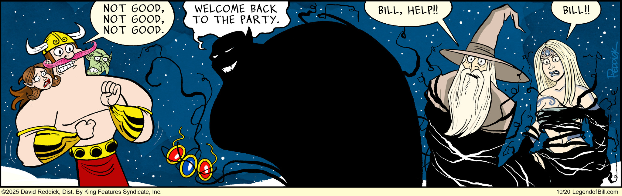 Legend of Bill Comic Strip 2025-10-20 | Comics Kingdom
