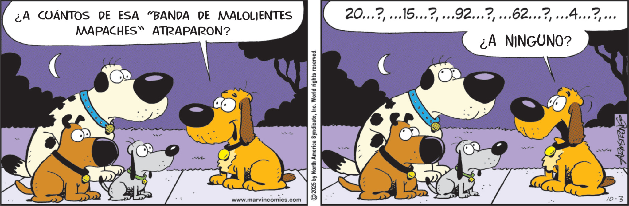 Marvin Comic Strip 2025-10-24 | Comics Kingdom