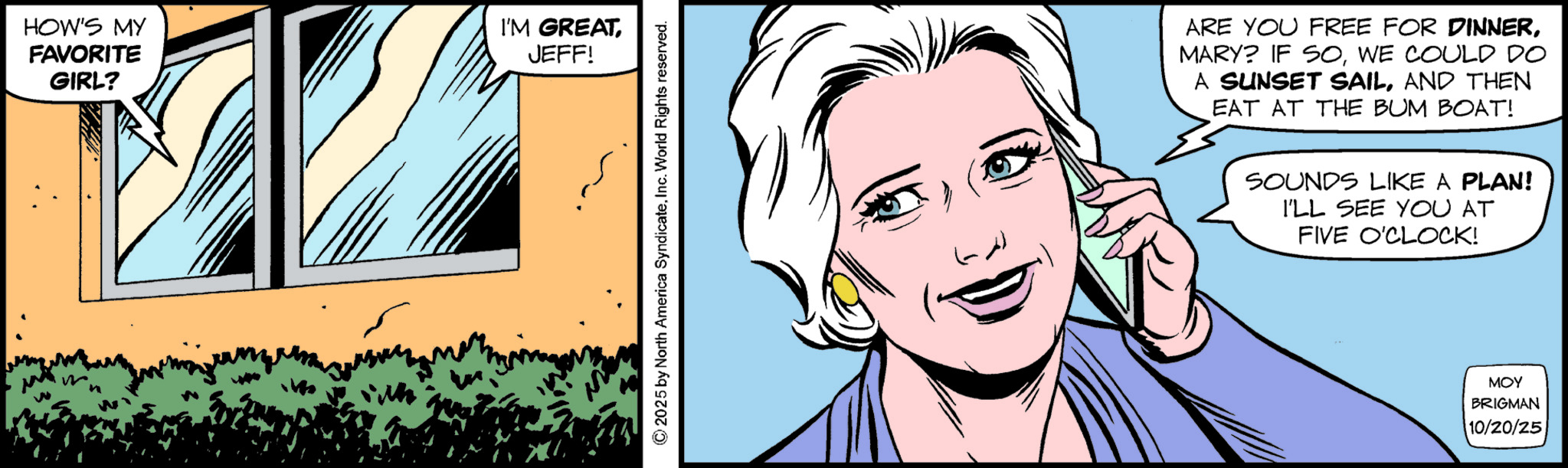 Mary Worth Comic Strip 2025-10-20 | Comics Kingdom