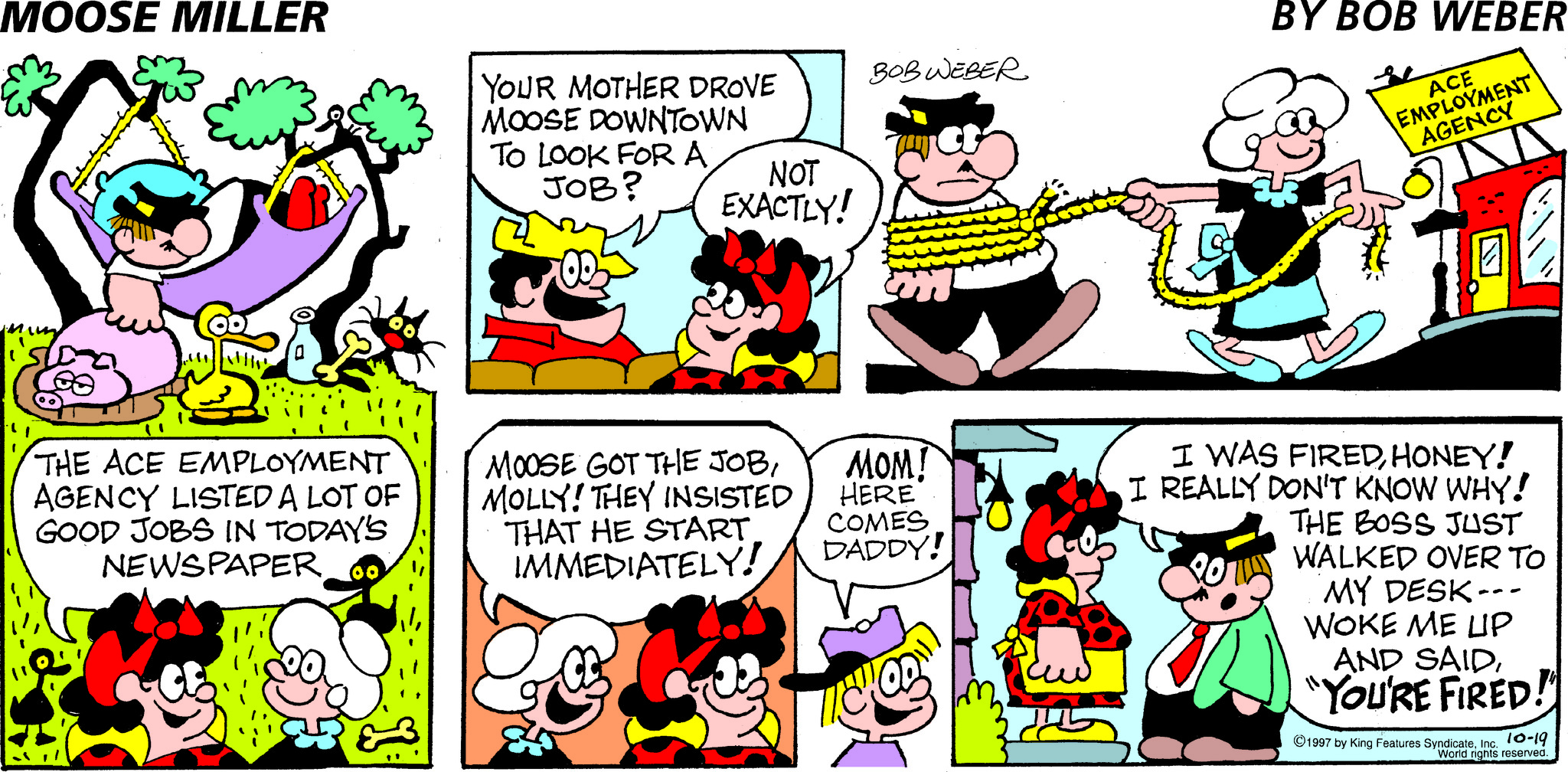Moose And Molly Comic Strip 2025-10-19 | Comics Kingdom
