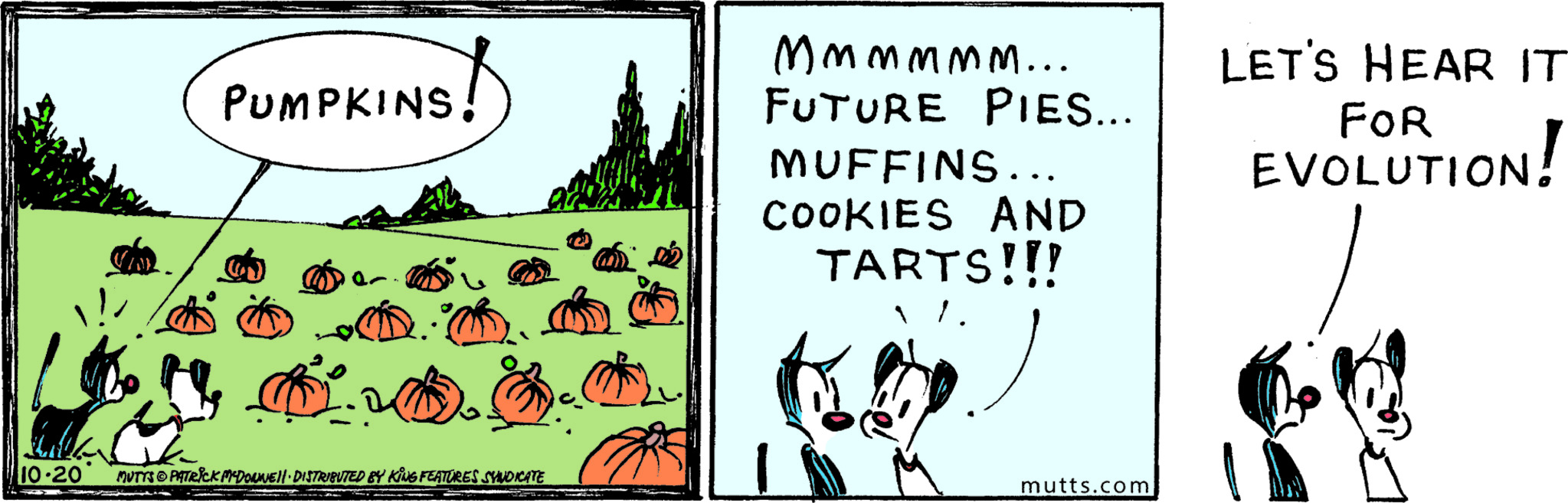 Mutts Comic Strip 2025-10-20 | Comics Kingdom