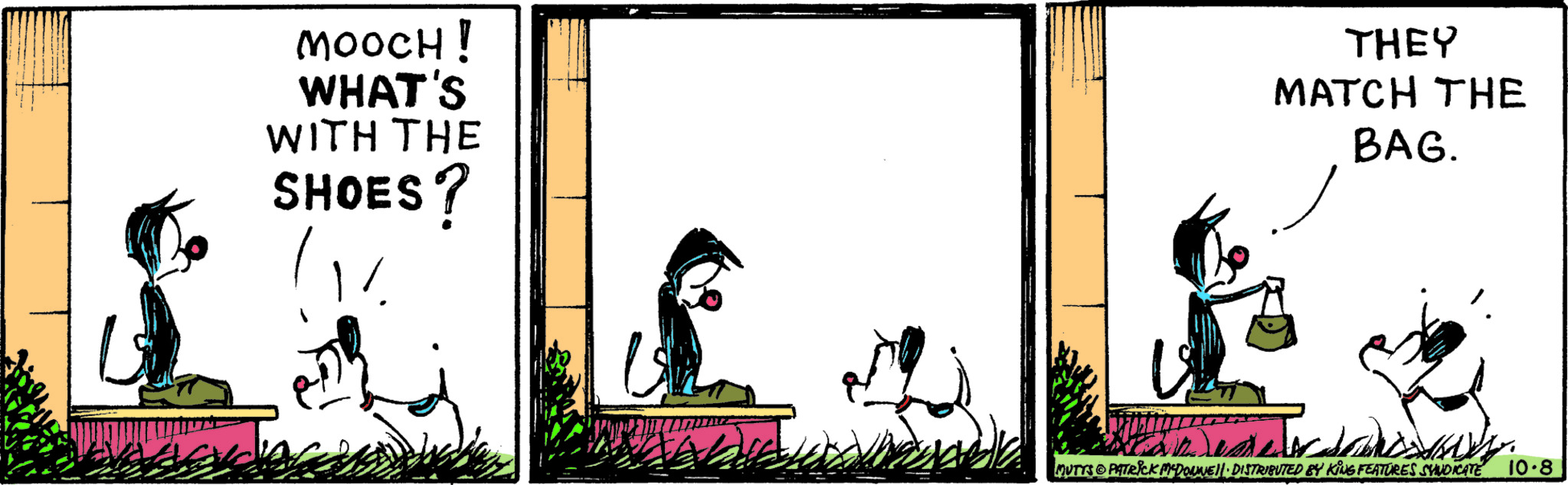 Mutts Comic Strip 2025-10-08 | Comics Kingdom