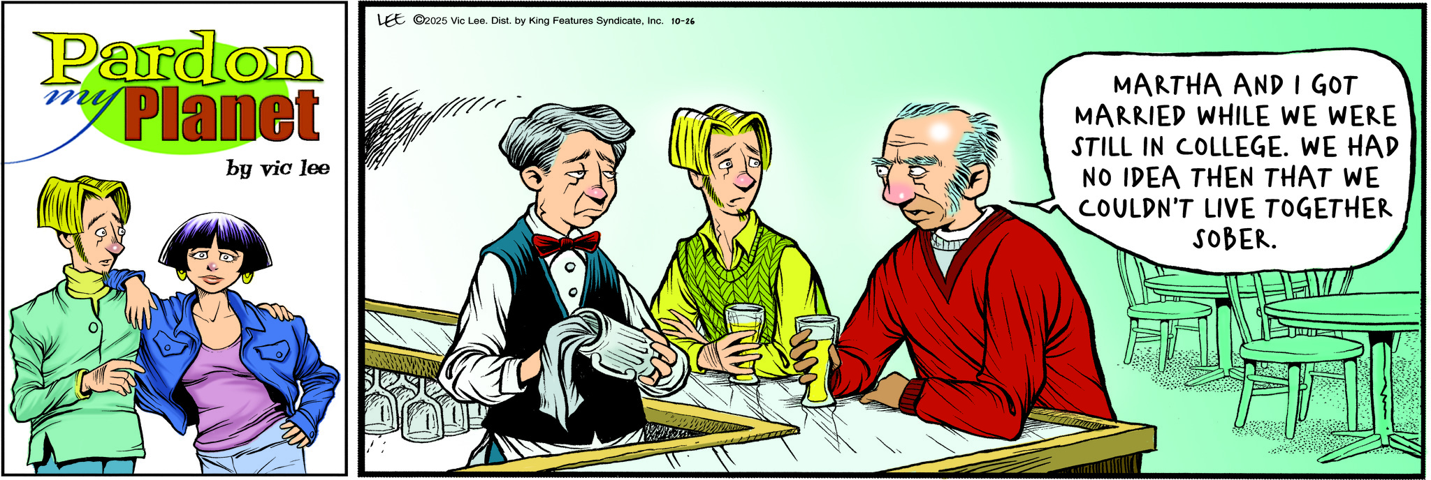 Pardon My Planet Comic Strip 2025-10-26 | Comics Kingdom