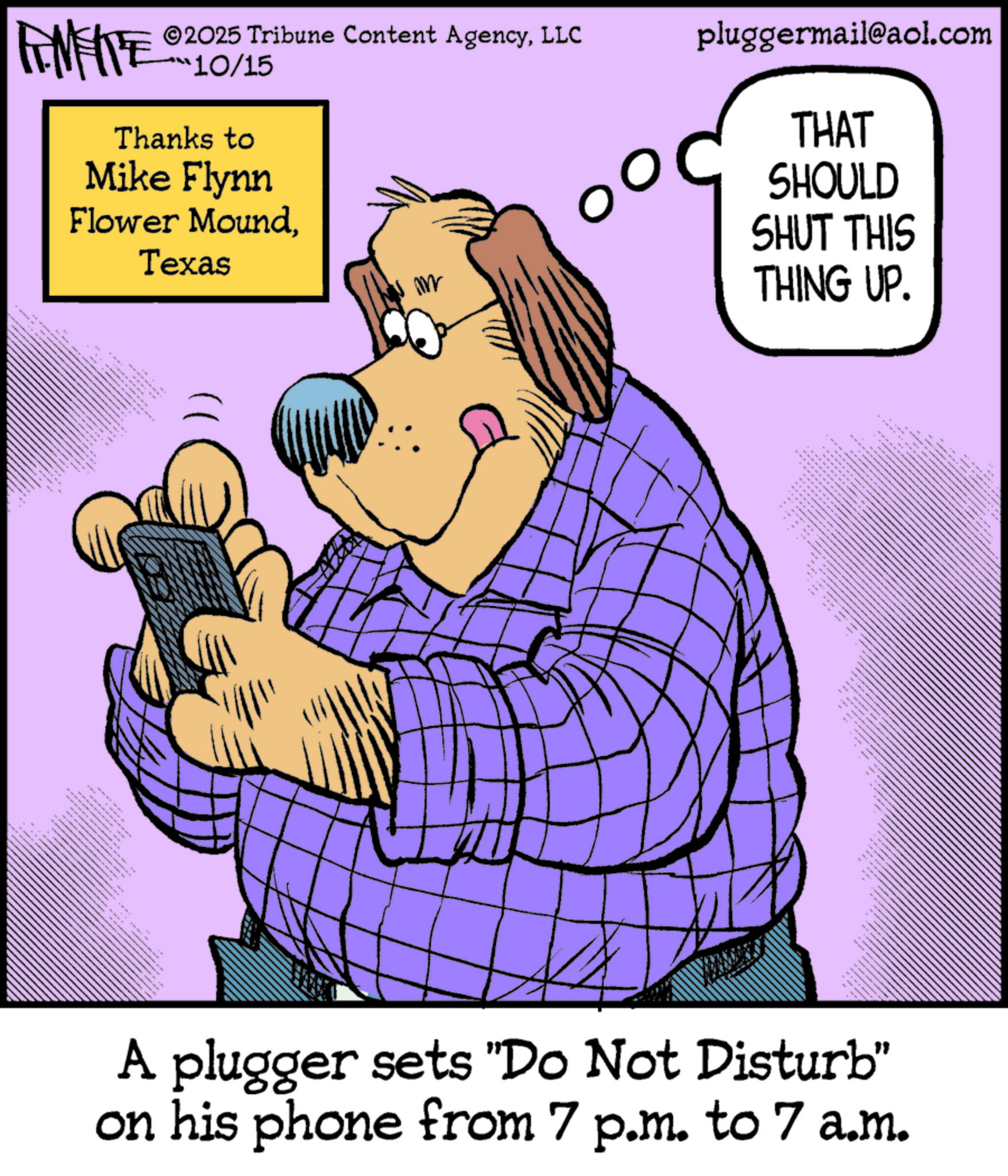 Pluggers Comic Strip 2025-10-15 | Comics Kingdom